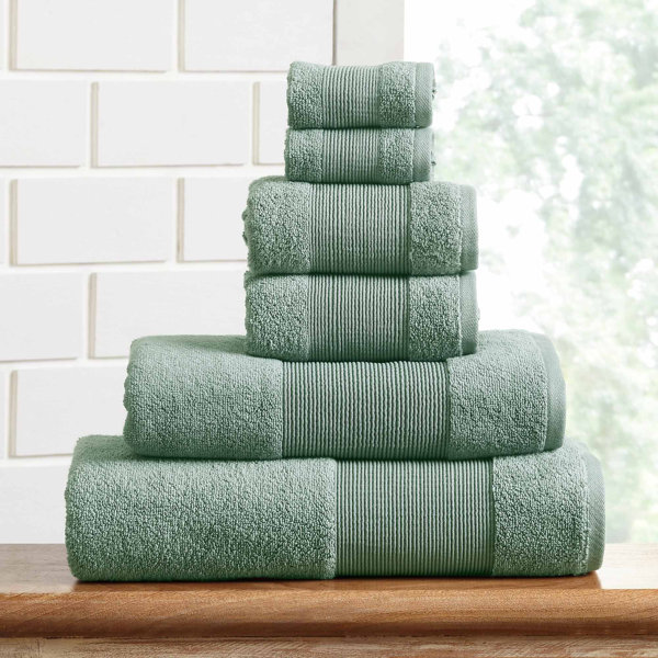 Green Bath Towels You'll Love | Wayfair