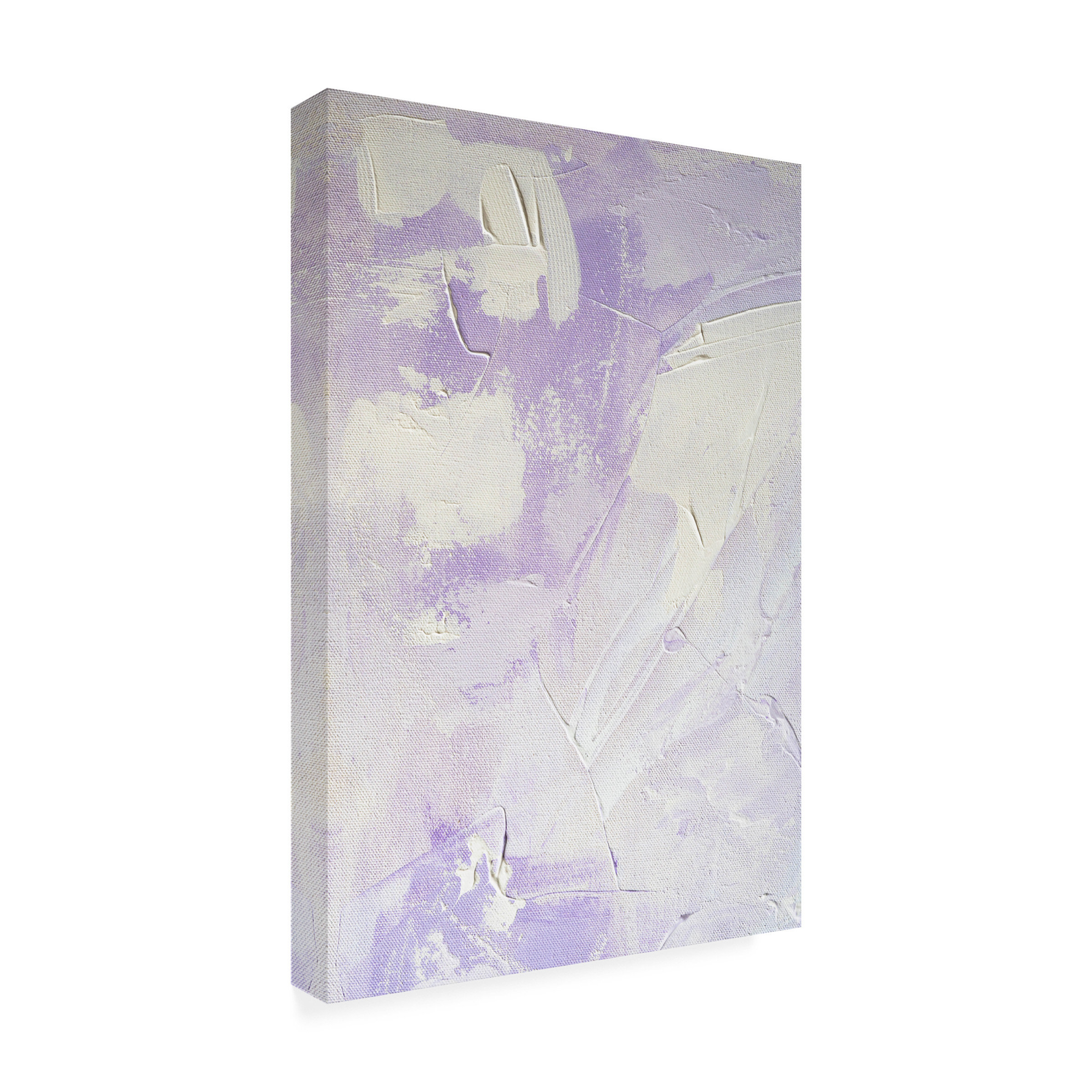 Trademark Fine Art Abat-jour mauve moderne et contemporain sur toile ...