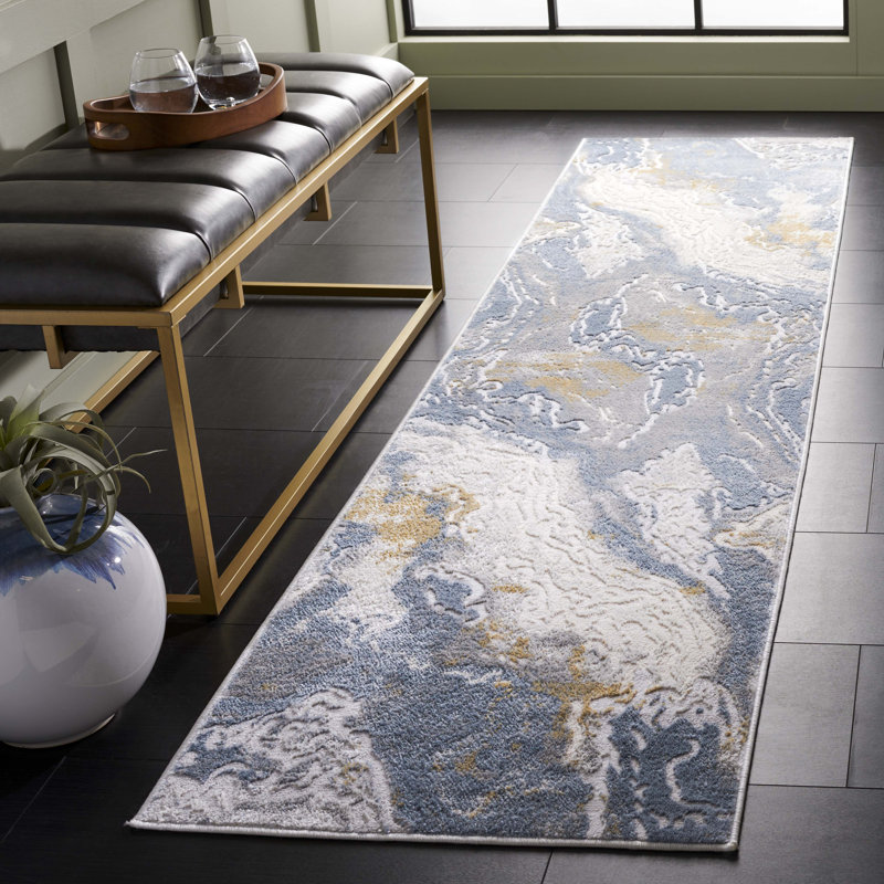 Safavieh Palma Performance Abstract Rug | Wayfair