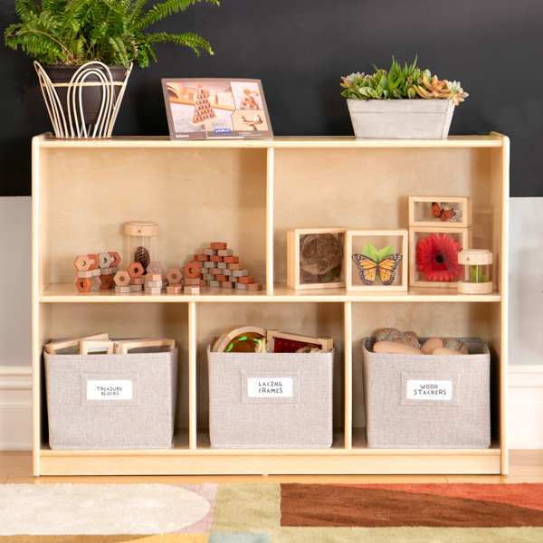 Guidecraft EdQ Essentials 5-Compartment Storage & Reviews | Wayfair