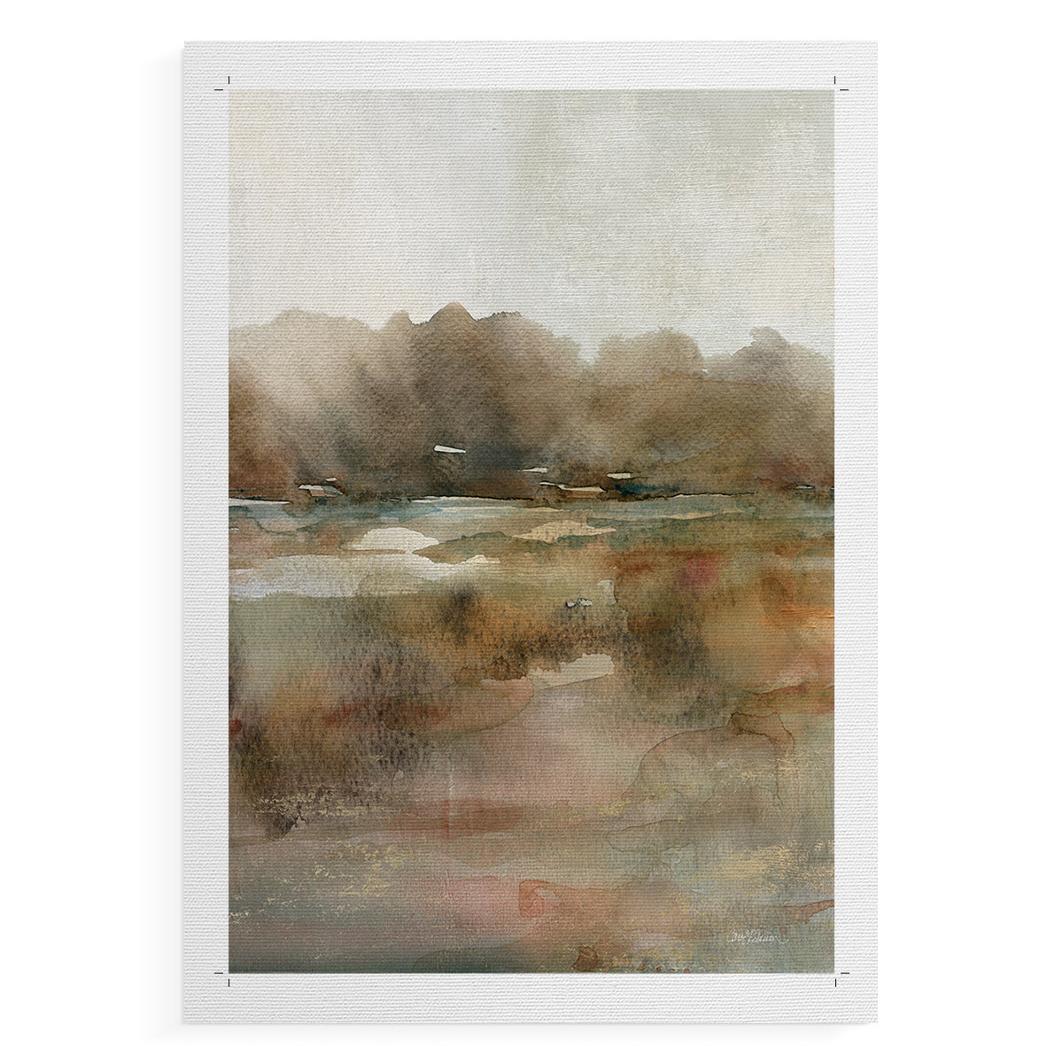 Ebern Designs Subtle Motion -Canvas Print Only - NOT FRAMED | Wayfair