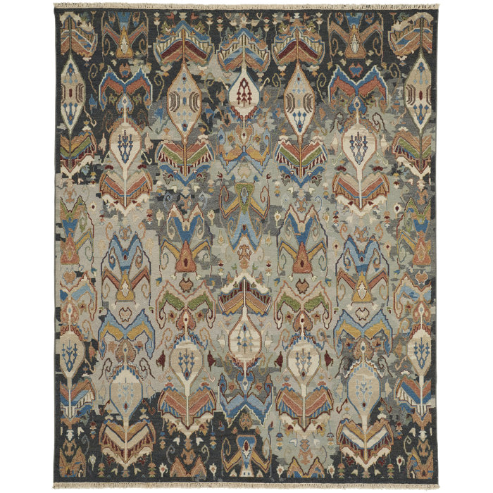 Feizy Leylan Wool Ikat Area Rug | Perigold