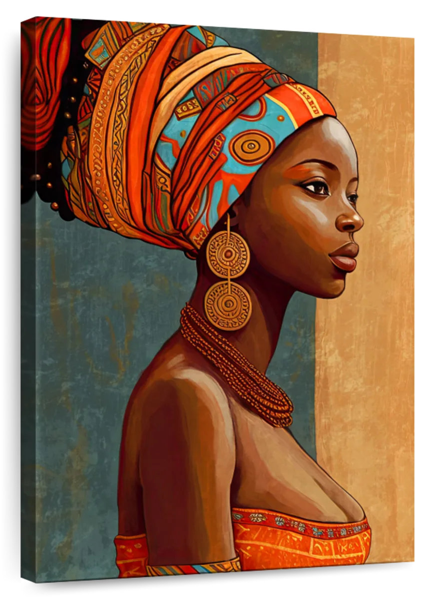 Lark Manor™ Leisha African Lady Portrait | Wayfair