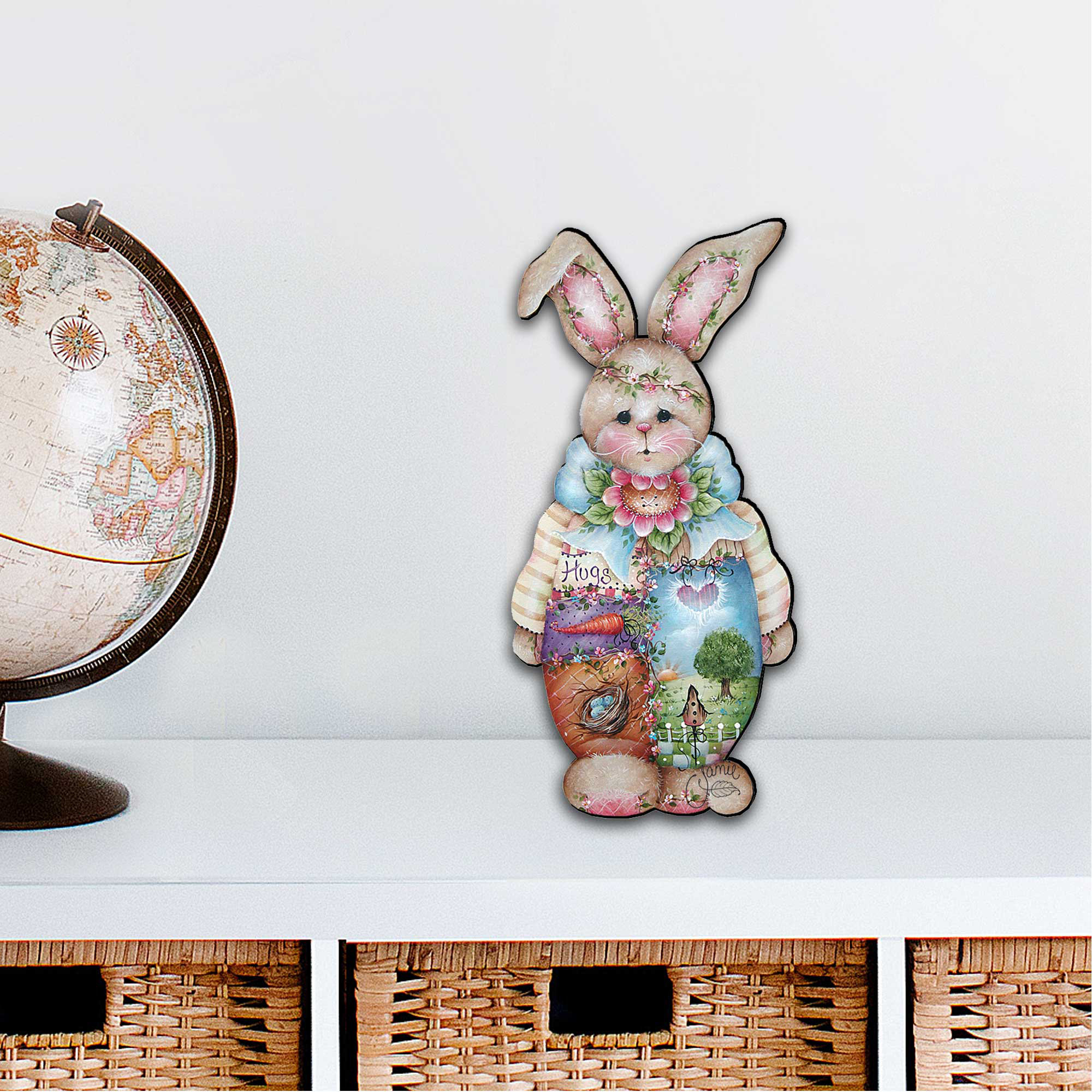 The Holiday Aisle® Bella Bunny Wall Decor | Wayfair