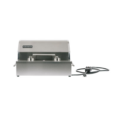 Coyote Grills 18'' W x 16'' D Indoor/Outdoor Use Single Burner Built-In ...