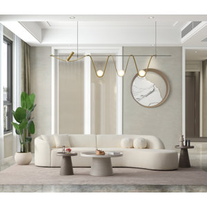 Latitude Run® Laytham 148" Wide Left Hand Facing Modular Corner ...