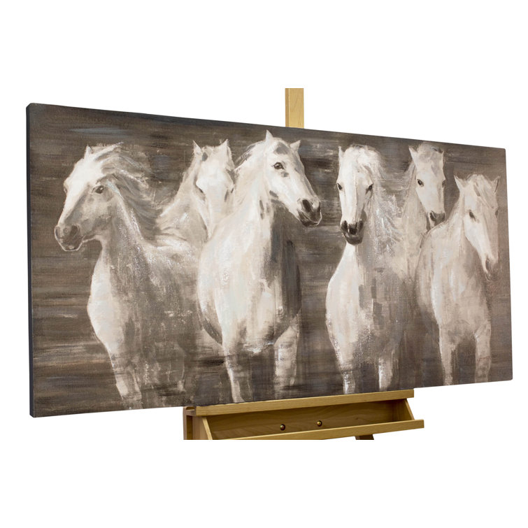 Gracie Oaks Hand-painted acrylic painting untamable | Wayfair.co.uk