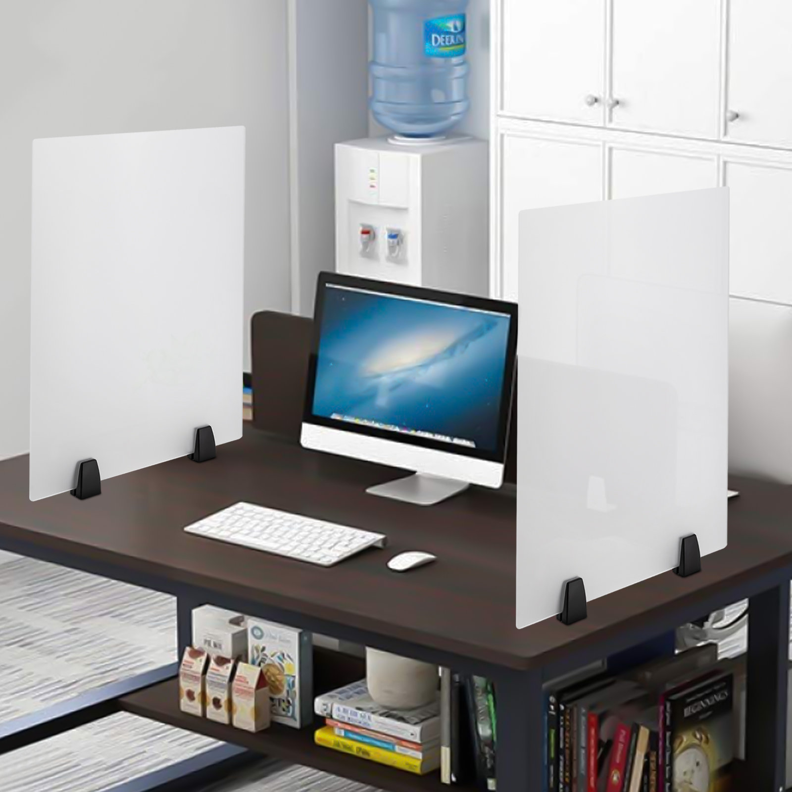 Lomana Desk Partition Clamp-on Desk Privacy Panels | Wayfair