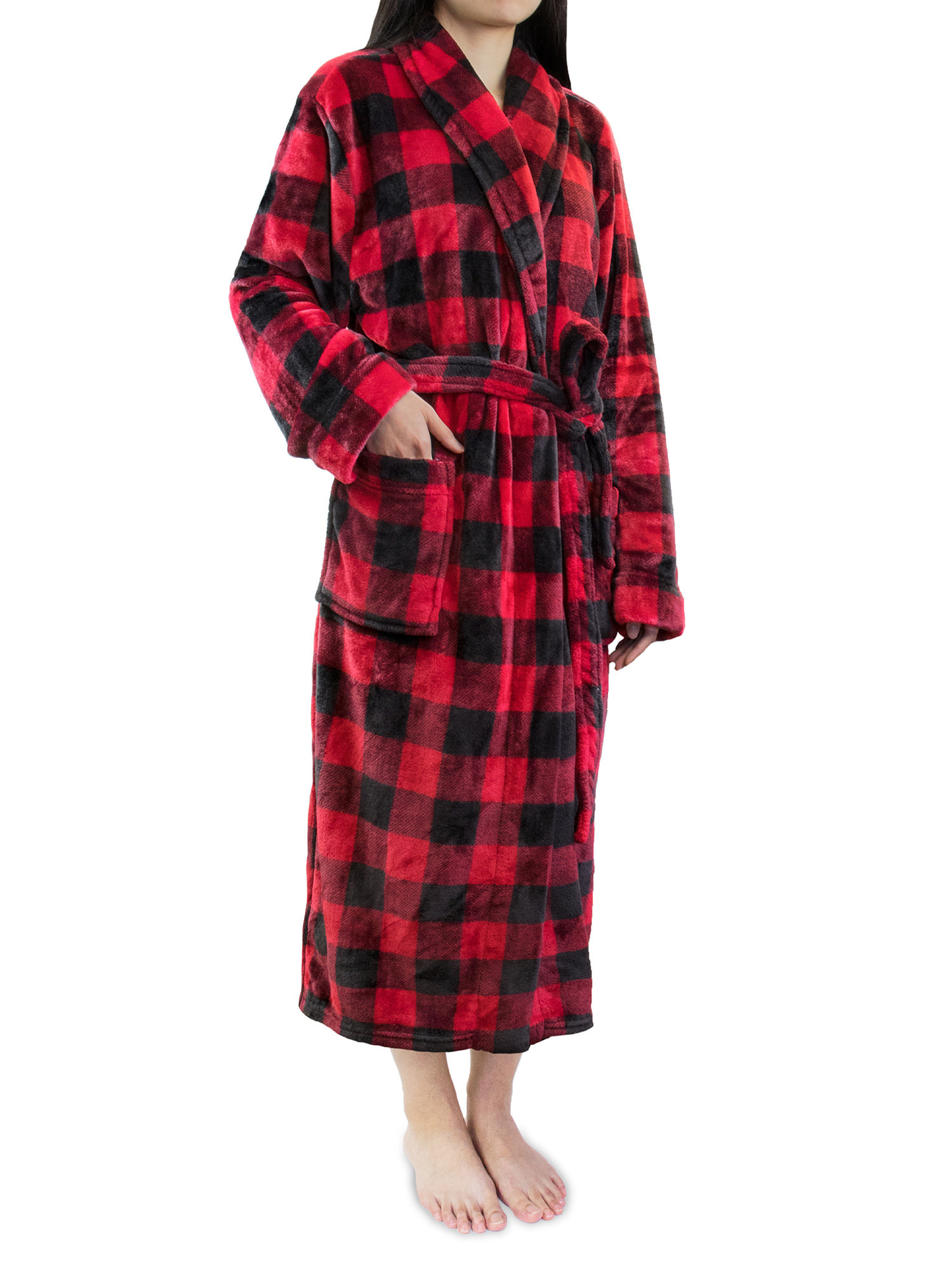 Alwyn Home Fleece Polyester Bathrobe | Wayfair