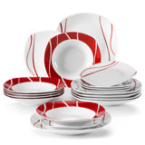 Wayfair | Red Square Dinnerware Sets | Up to 65% Off Until 11/20 | Wayfair