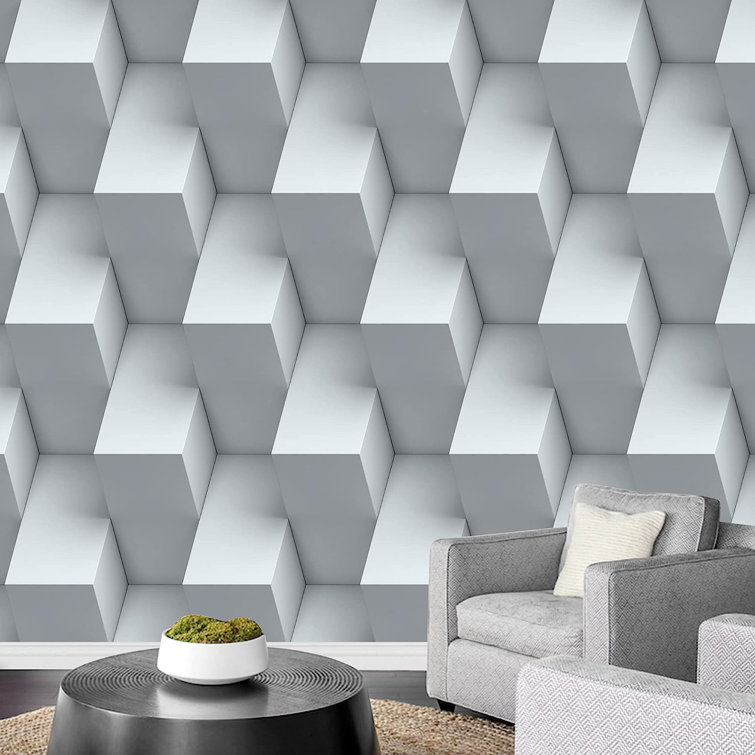 IDEA4WALL Paintable Peel and Stick Wallpaper Roll - Wayfair Canada