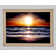 Highland Dunes Blazing Sun Star Ocean Framed Print | Wayfair.co.uk