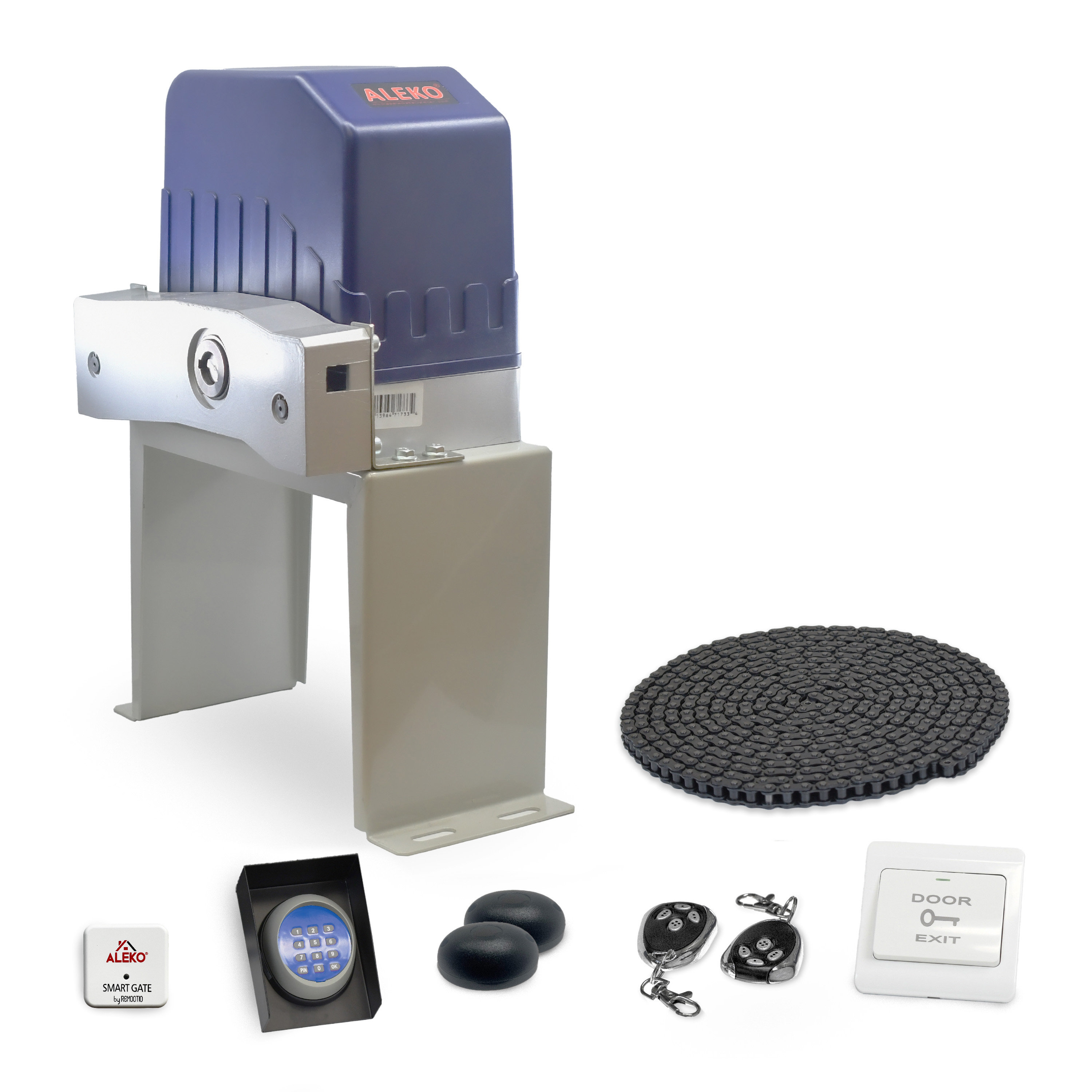 ALEKO Smart Sliding Gate Operator - AC1400 - Accessory Kit ACC5 ...