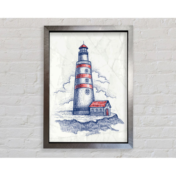 Bright Star Lighthouse Watch - Single Picture Frame Print | Wayfair.co.uk