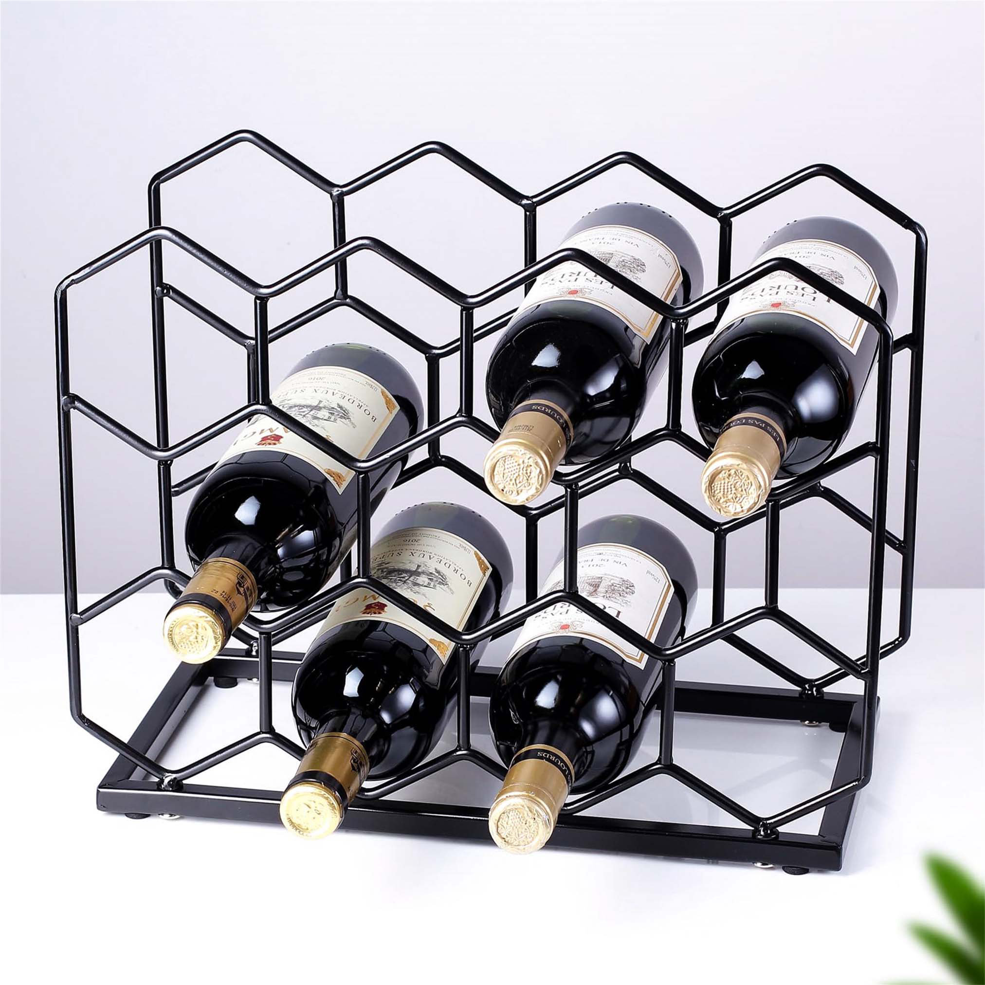 Lark Manor™ The Bottle Holder Rack Is Made Of High Quality Iron ...