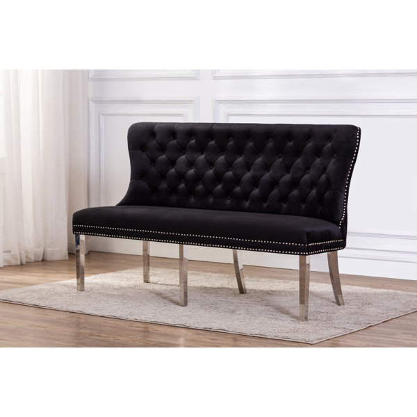 Willa Arlo Interiors Amick Upholstered Bench & Reviews | Wayfair