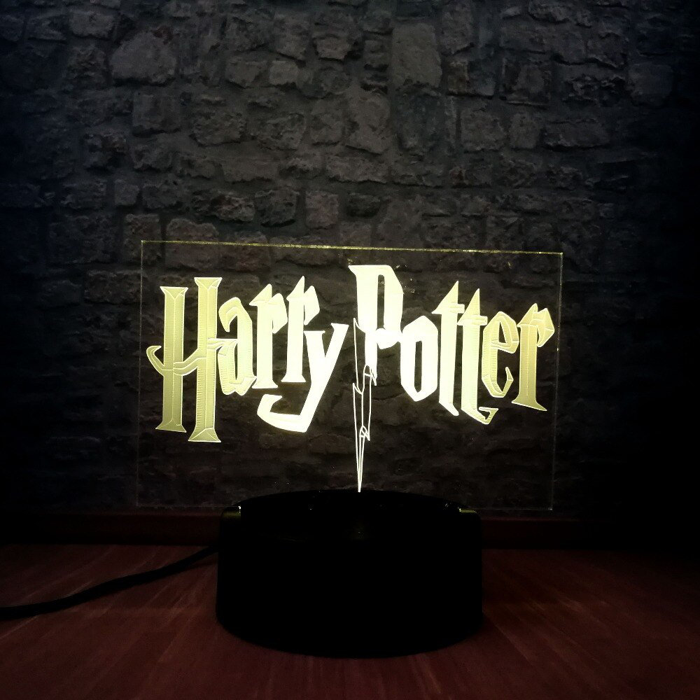 Flash Popup Harry Potter Logo Illusion Night Light & Reviews | Wayfair