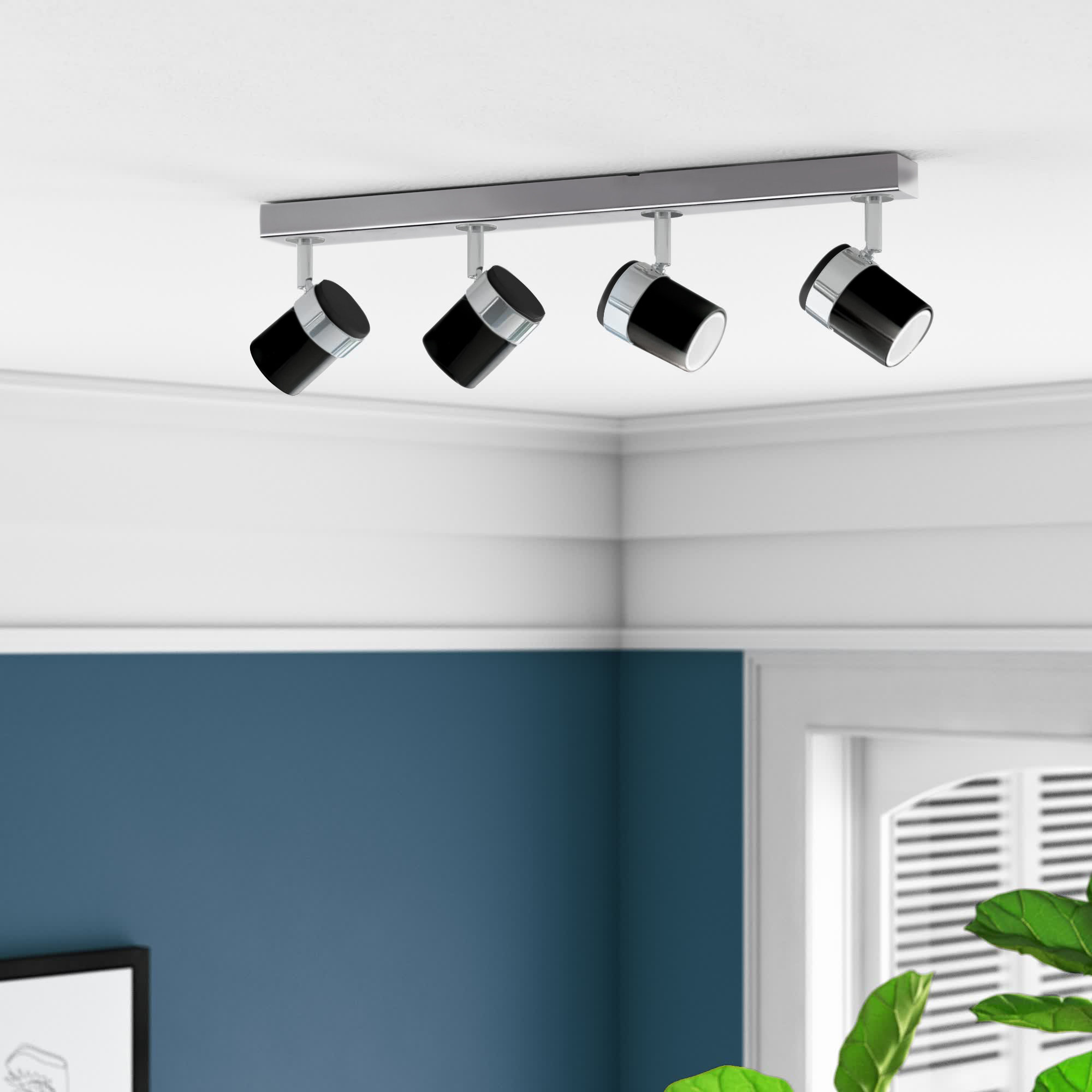 Zipcode Design Lacey 4-Light 54cm Ceiling Spotlight & Reviews | Wayfair ...