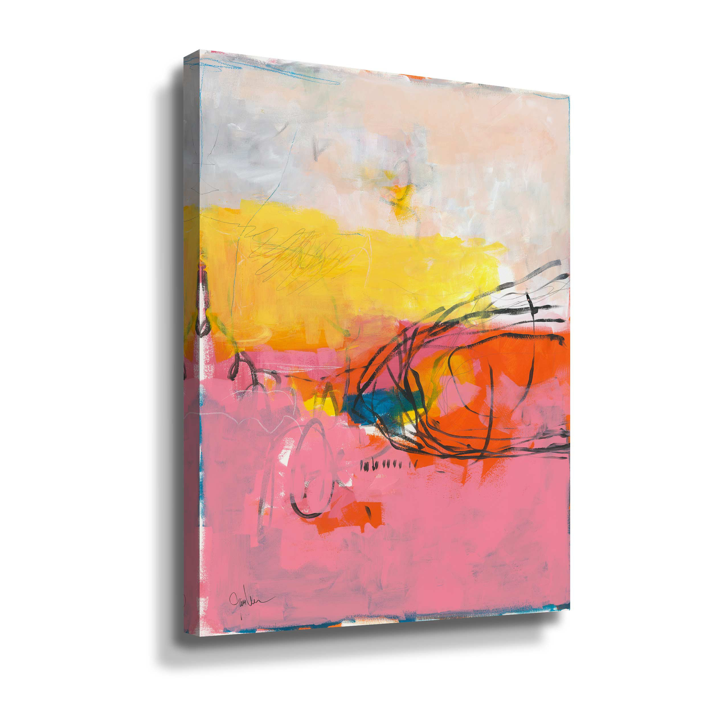 Orren Ellis All Was Said And Done No. 2 Gallery Wrapped Canvas | Wayfair