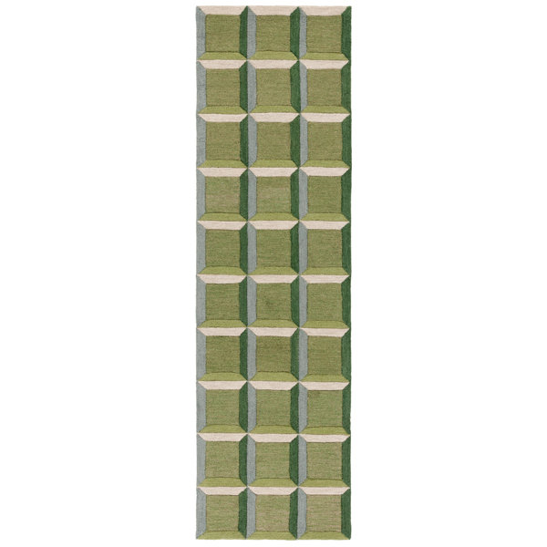 AllModern Giedre Hand Tufted Geometric Rug | Wayfair