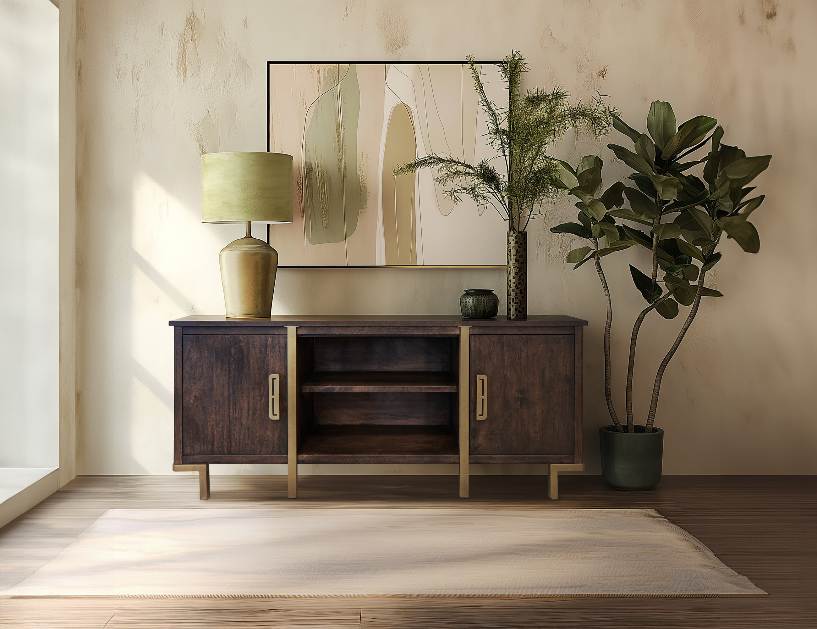 Loon Peak® Onix 70 W Storage Credenza | Wayfair