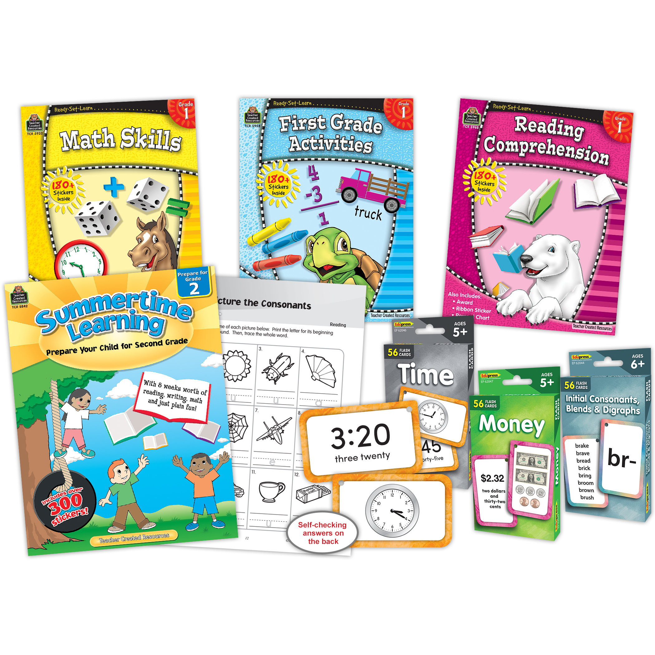 Teacher Created Resources Learning at Home: Grade 1 Kit | Wayfair