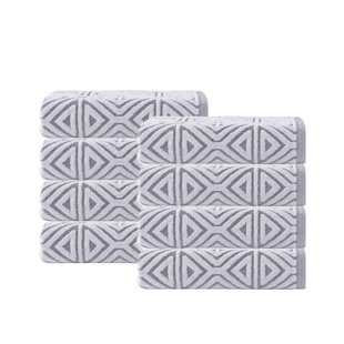 Geometric Bath Towels - Way Day Deals!