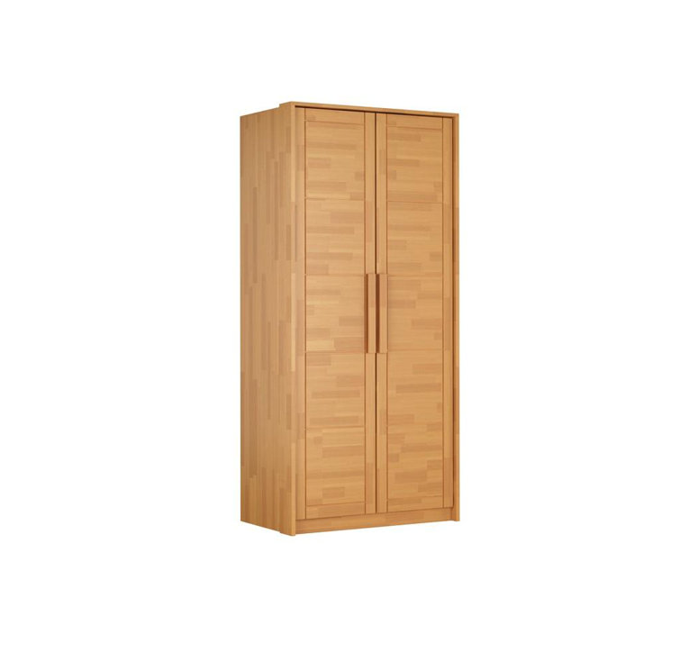 Union Rustic Finland 2 Door Solid Wood Wardrobe | Wayfair.co.uk