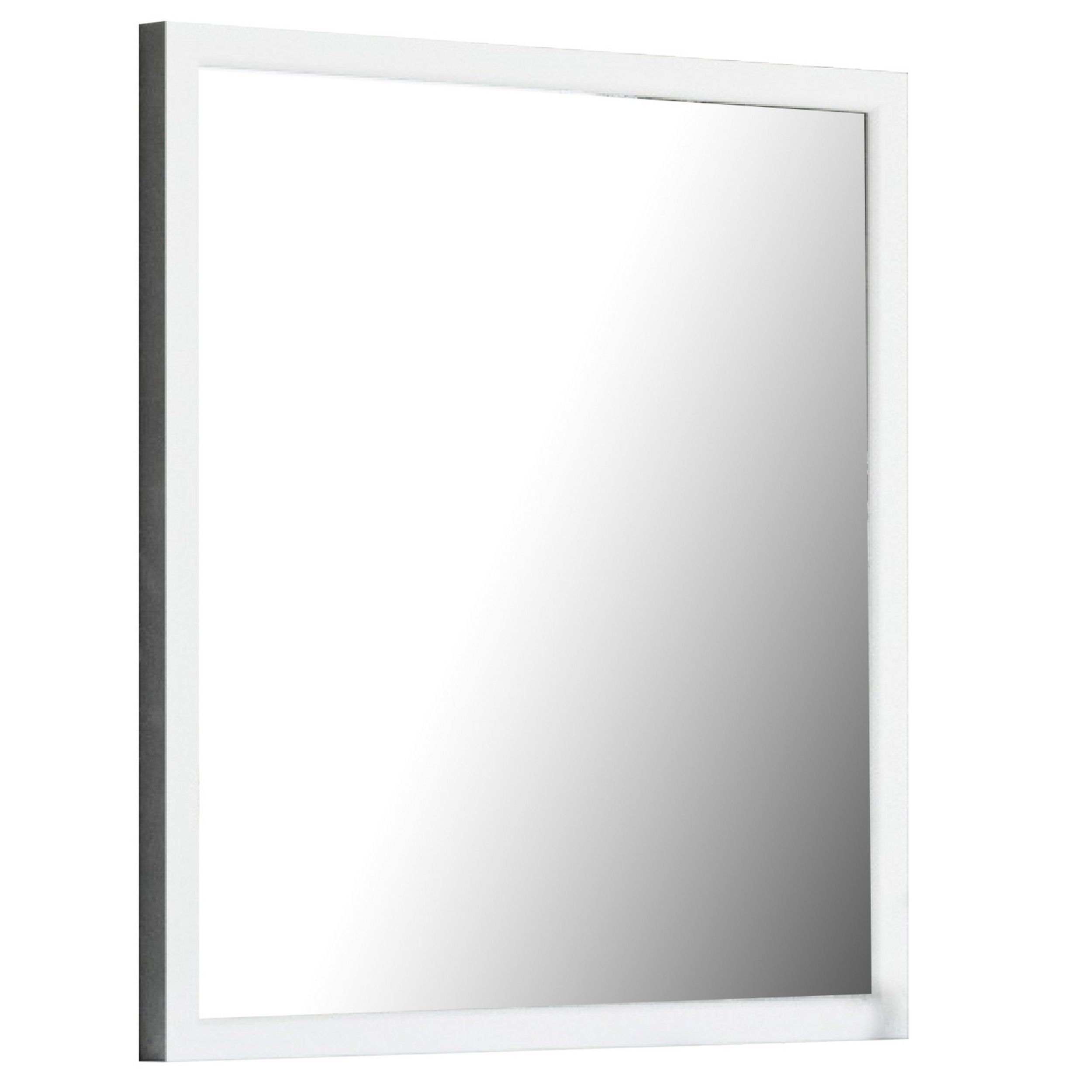 Latitude Run® Noe 40 Inch Modern Mirror, Wood Frame, Portrait, Matte ...
