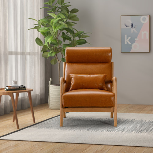 Brown Accent Chairs You'll Love | Wayfair