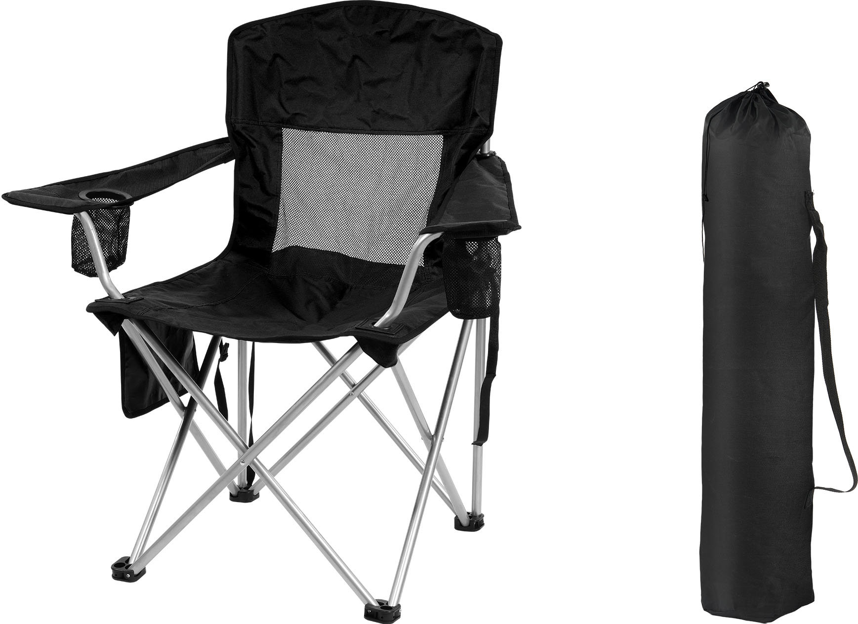 Arlmont & Co. Camp Chairs Outdoor, Folding Chair Camping Recliner ...