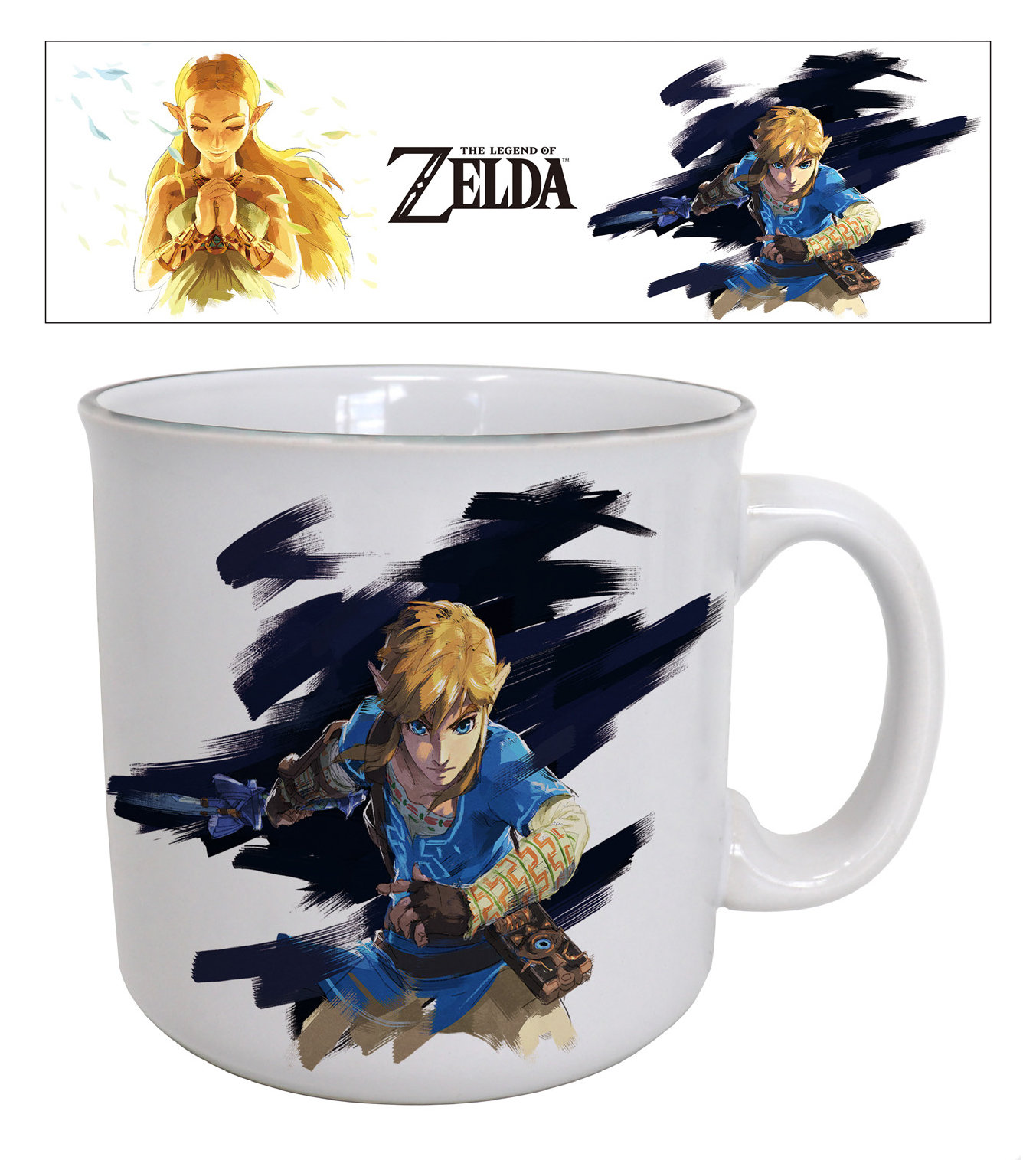 Pyramid America Zelda - Zelda & Link 20oz. Camper Mug - Wayfair Canada