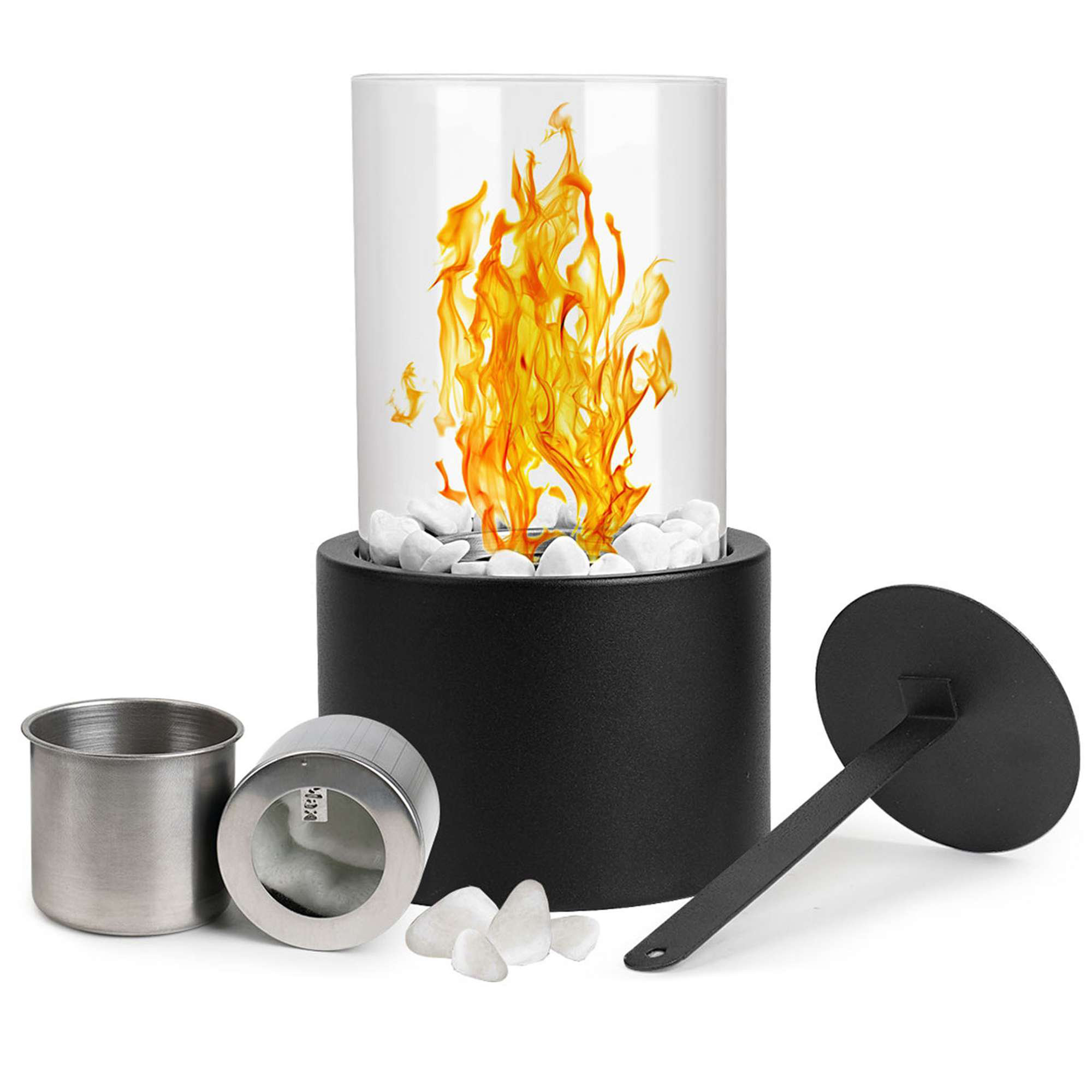 Gustave Tabletop Fire Pit Bowl Mini Portable Ethanol Table Top ...