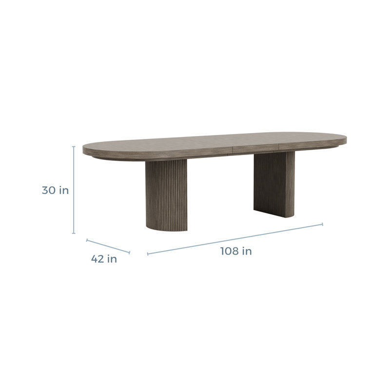 Birch Lane™ Montego Double Pedestal Dining Table & Reviews - Wayfair Canada