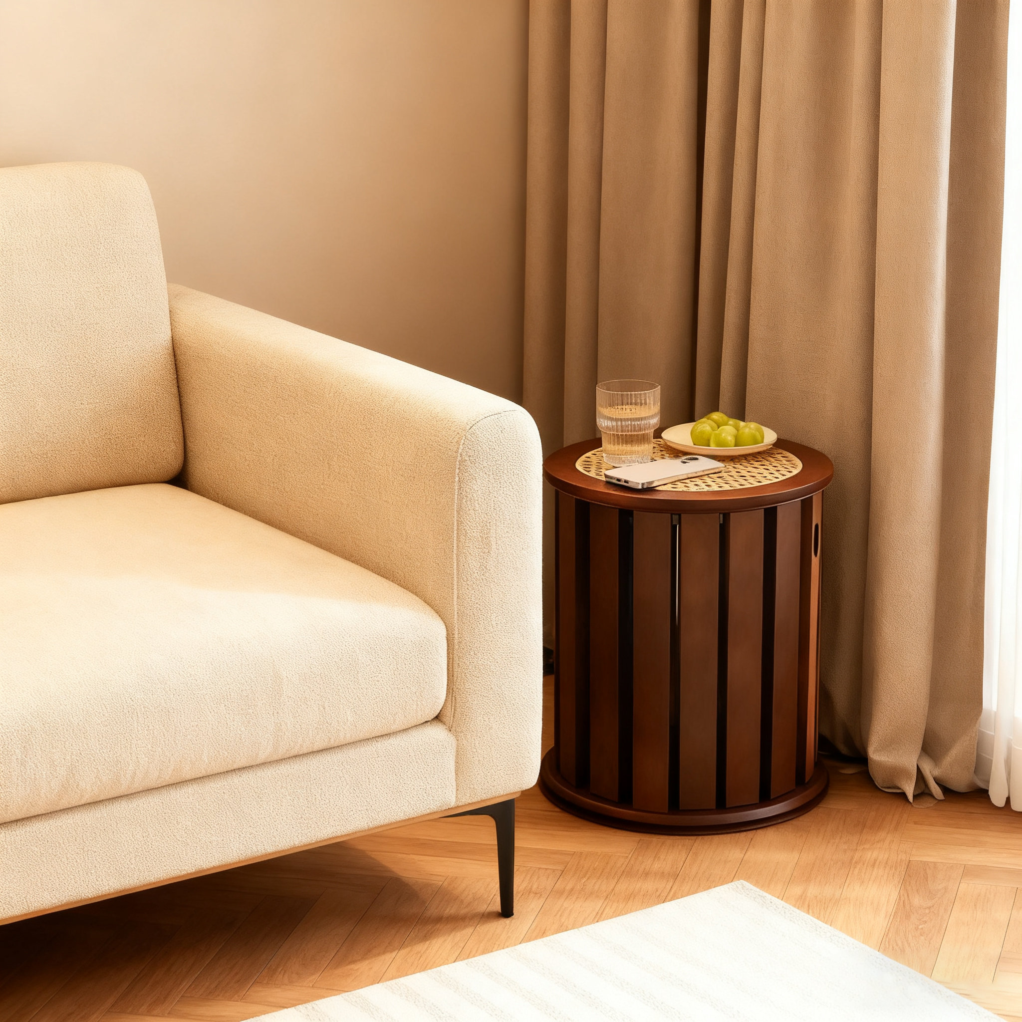 Corrigan Studio® Solid Wood Stool, Suitable For Home Use, Can Be ...
