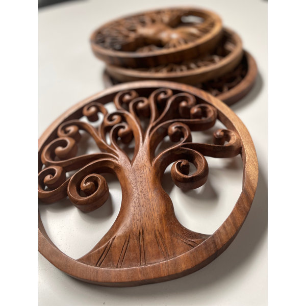 Lark Manor Tree of Life (Set of 4) | Wayfair.co.uk