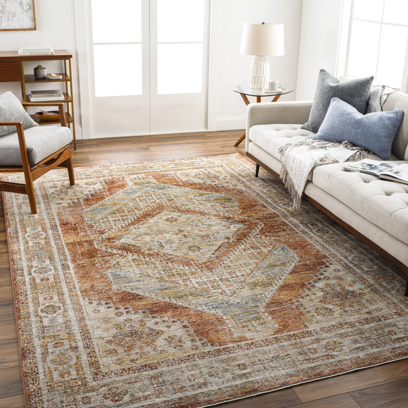 Bungalow Rose Performance Rug | Wayfair