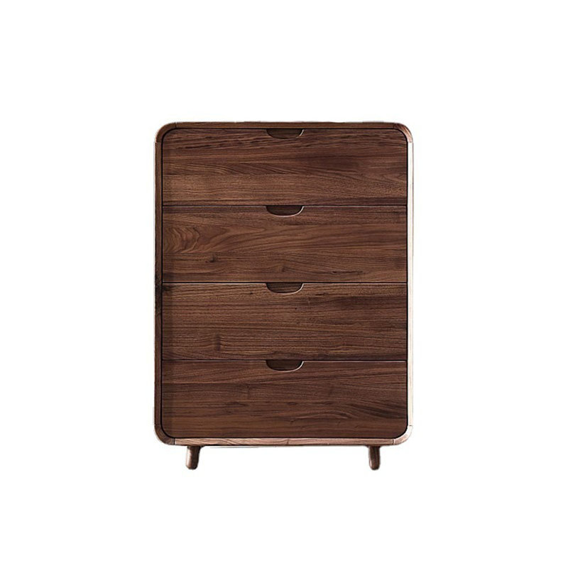 Dream cabinet Black Walnut Drawer Storage Cabinet Solid Wood Accent ...