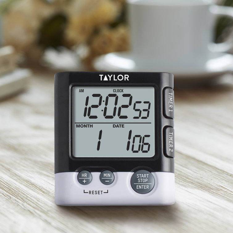 Taylor Dual Digital Timer/Clock & Reviews - Wayfair Canada