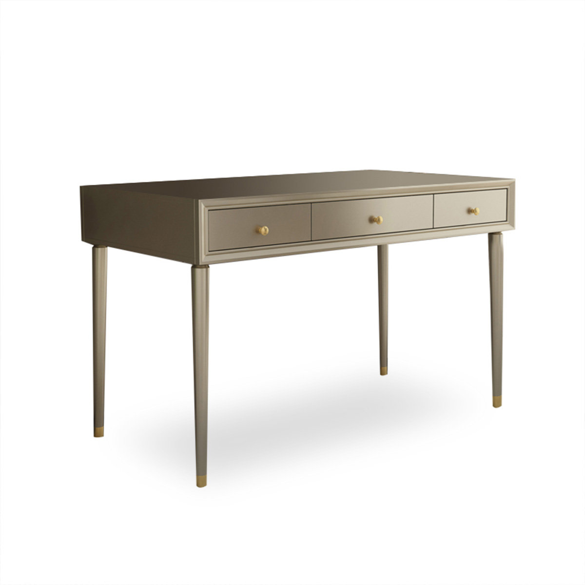 Rite Treasure Gold Rectangular Solid + Manufactured Wood desks | Wayfair