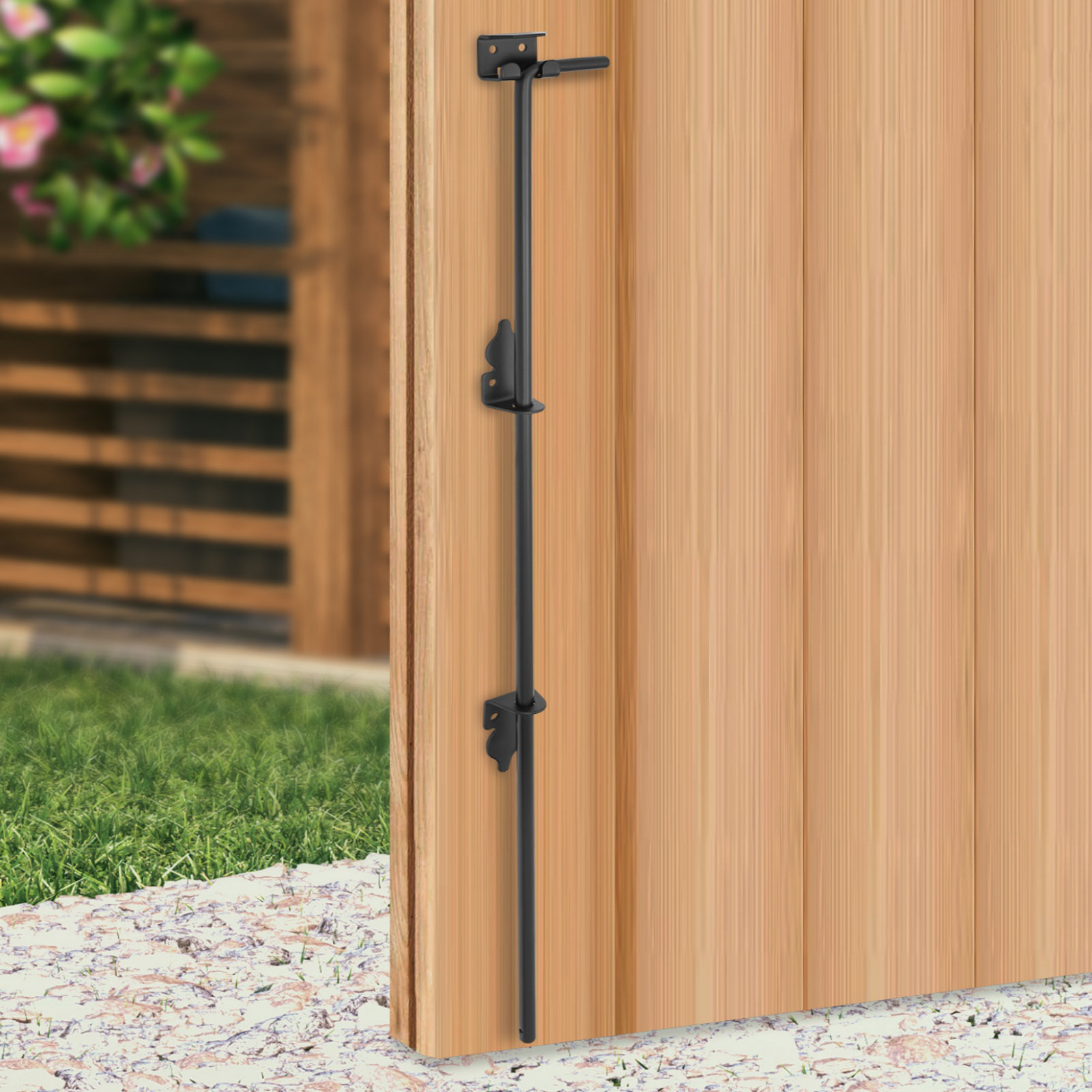 YXSUN Bolt Drop Rod For Gate, Heavy Duty Gate Latches - Wayfair Canada