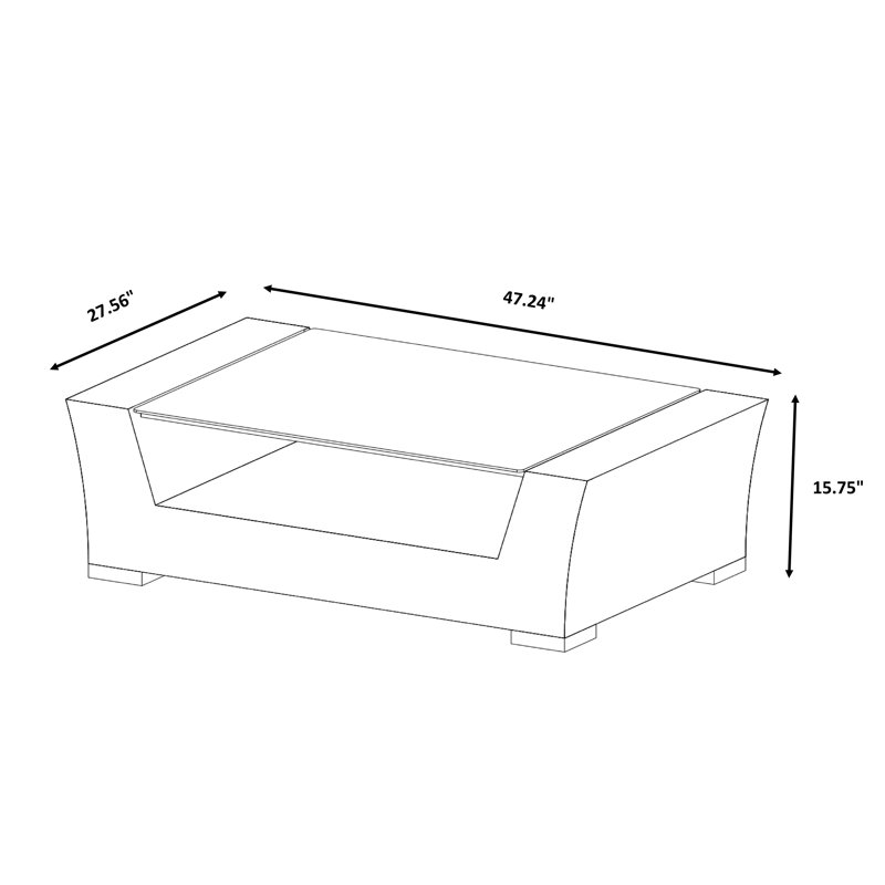 Red Barrel Studio® Tymere 2-Piece Manhattan Rustic Wicker Sofa And ...