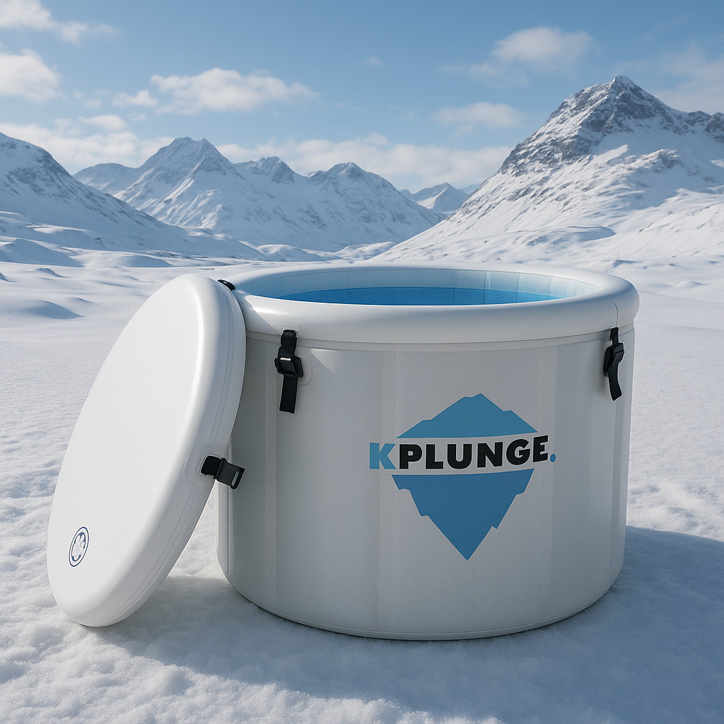 KPlunge Arctic Fox 1-Person Inflatable Cold Plunge Ice Bath Tub/Hot Tub ...