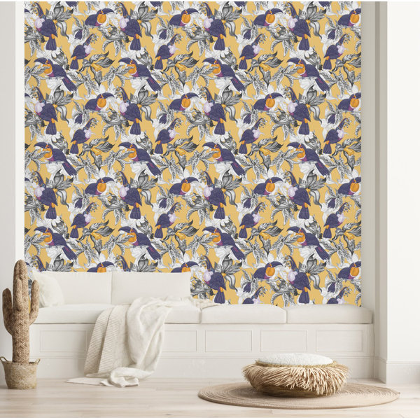 Bayou Breeze Barbatti 10.4' L x 25" W Wallpaper Panel | Wayfair