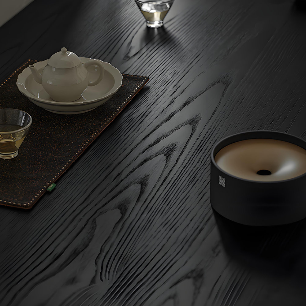 LJIA home Modern Minimalist Ash Wood Slab Dining Set - Wayfair Canada