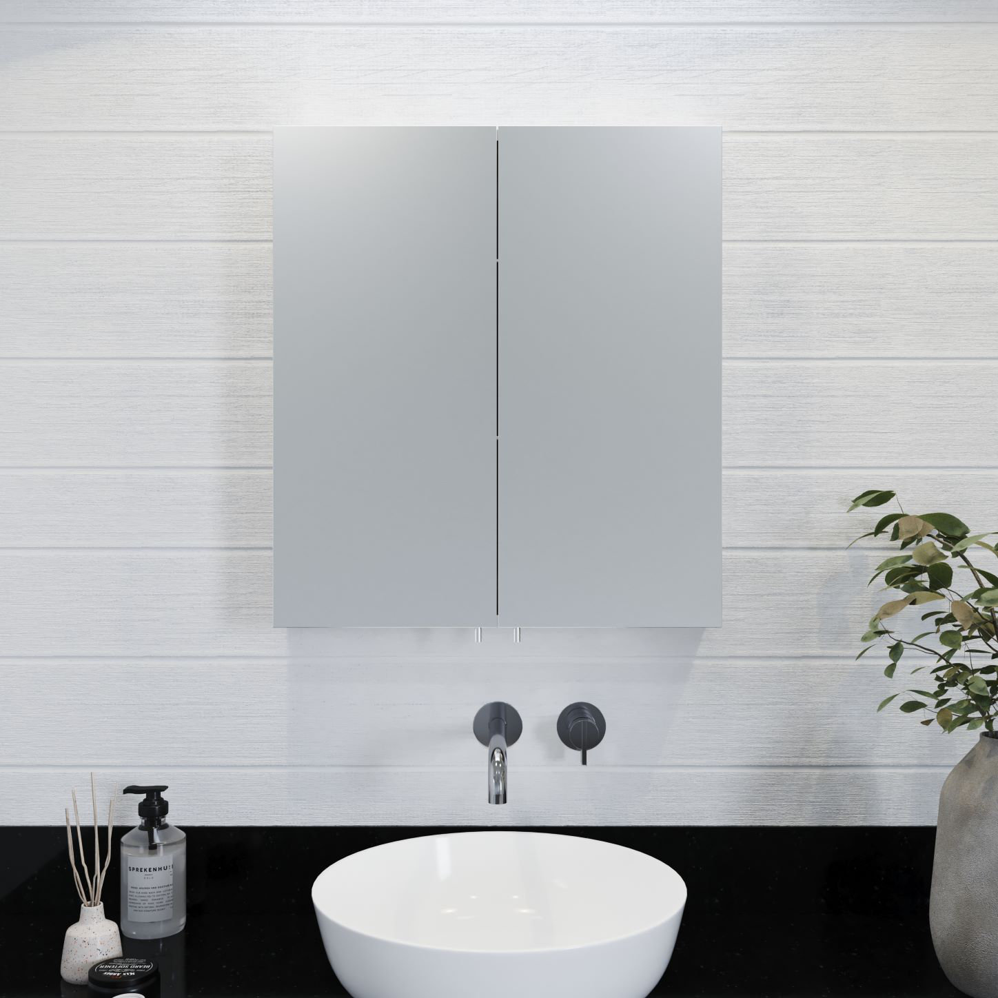 Croydex 24cm x 26cm Surface Mount Mirror Cabinet | Wayfair.co.uk