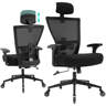 Latitude Run® Robust Big & Tall Mesh Office Chair with 3D Armrest ...