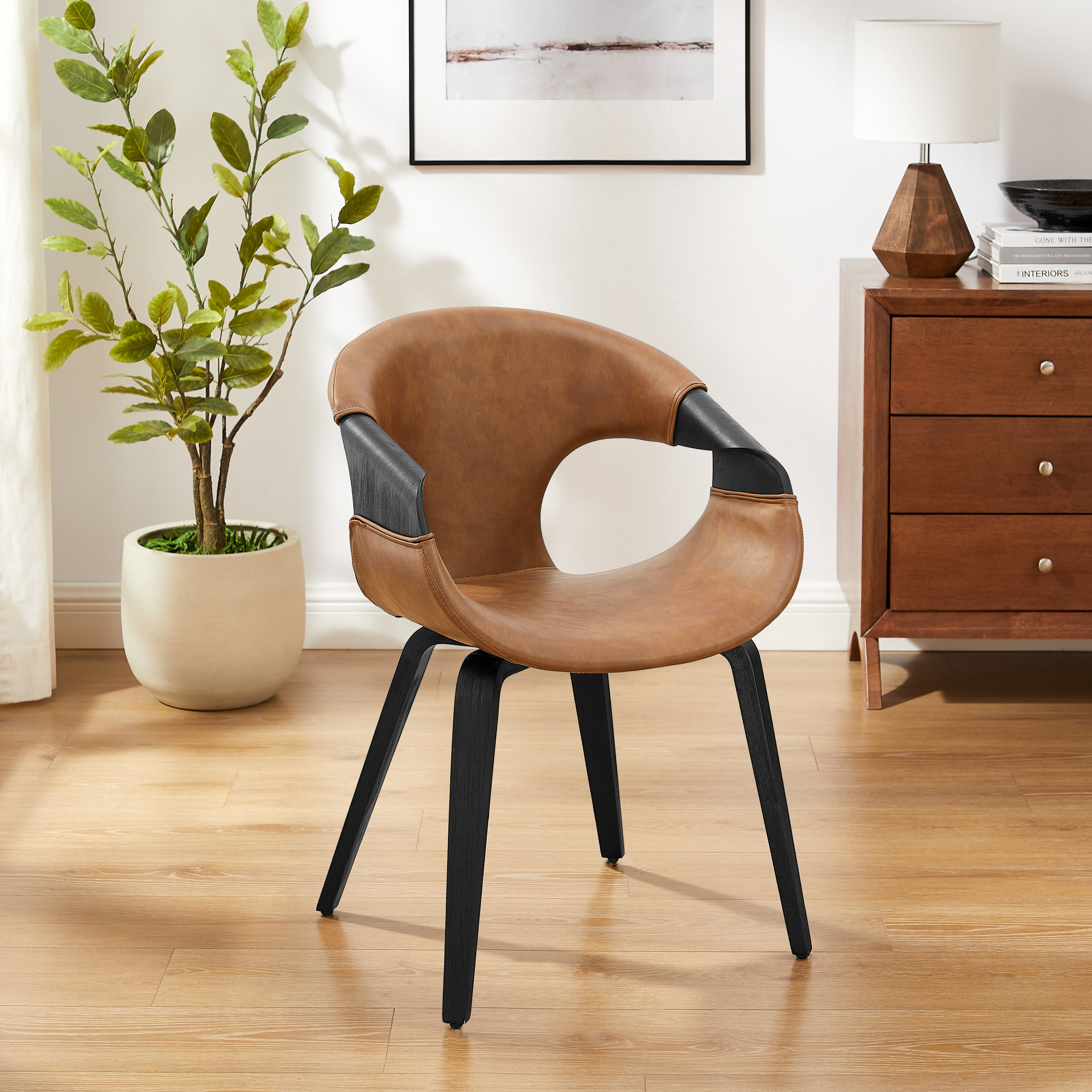 George Oliver Janaan 21.26'' Wide Barrel Chair | Wayfair