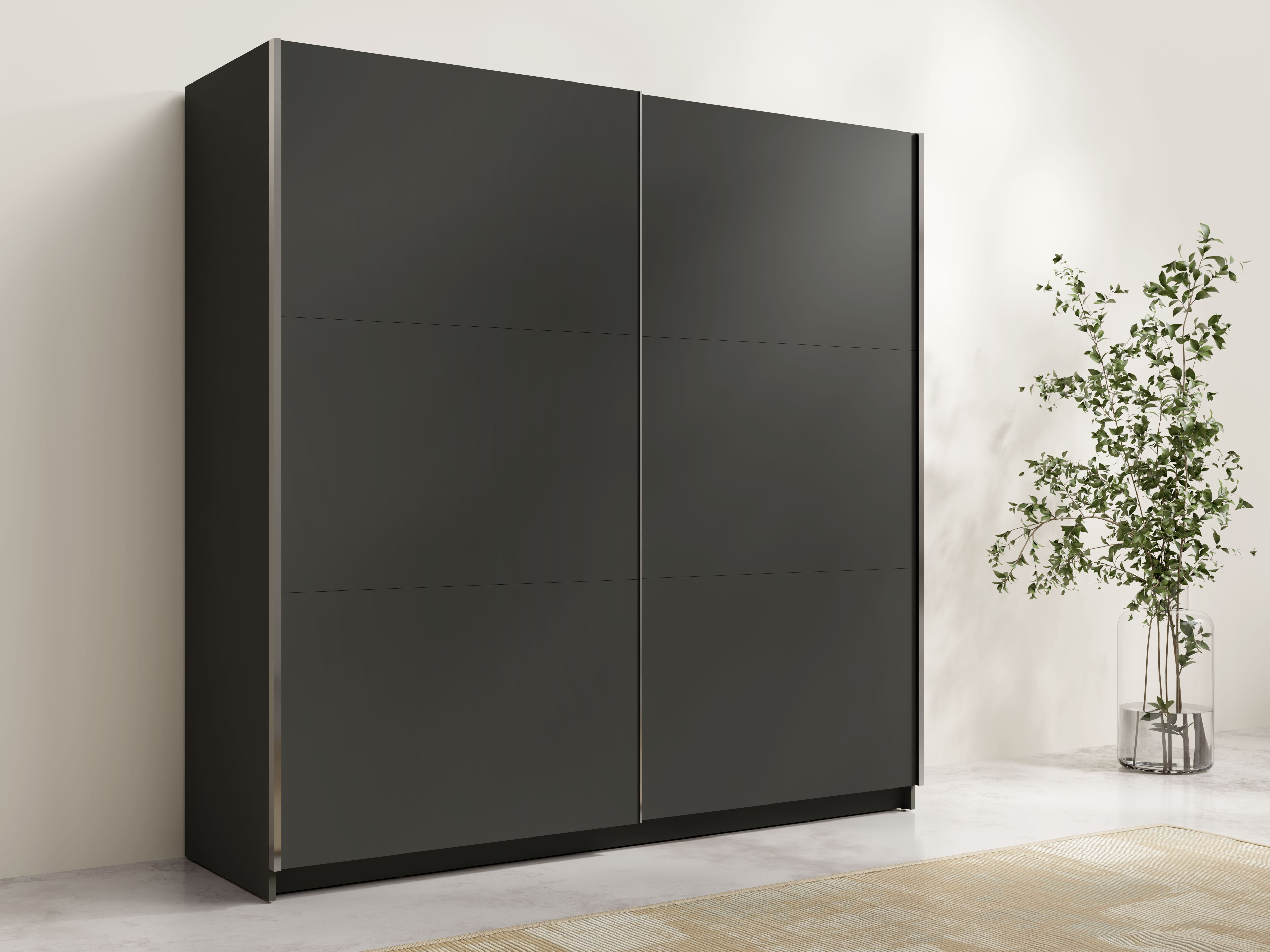 17 Stories Two-door floating wardrobe | Wayfair.co.uk