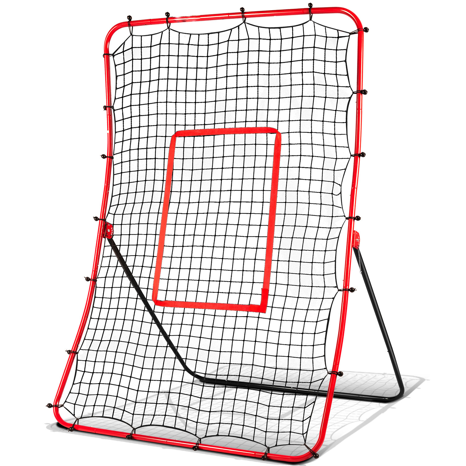 ECOSUB Baseball Rebounder Net Pitchback Net,Angle Adjustable Pitch ...